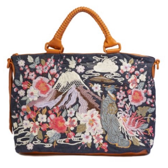 Johnny Was | Bags | Nwt Johnny Was Hisako Weekender Tote Bag | Poshmark